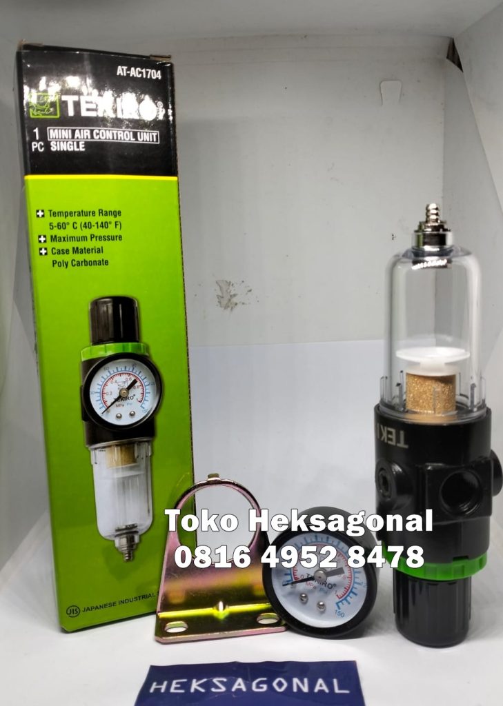 Tekiro air filter control angin compressor mini Balikpapan | HEKSAGONAL